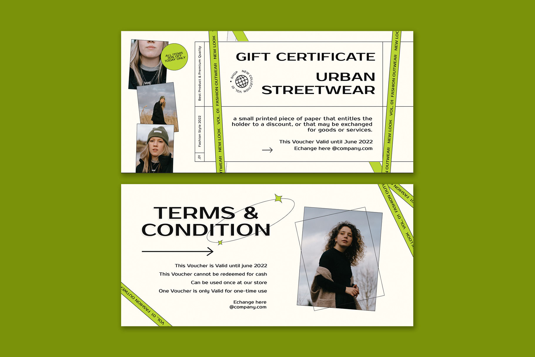 Gift Certificate, a Flyer Template by rzkaamlya