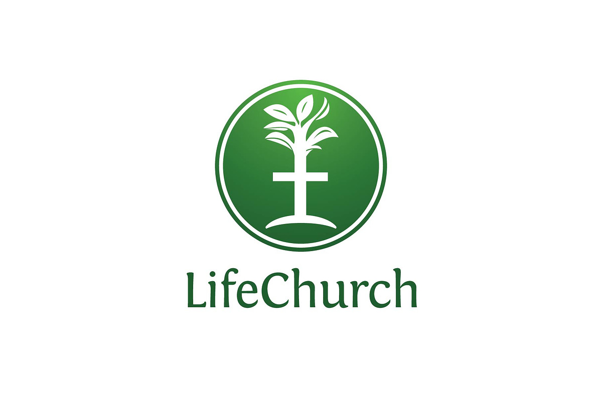 Life Church Logo, a Branding & Logo Template by KiraYamato Design Studio
