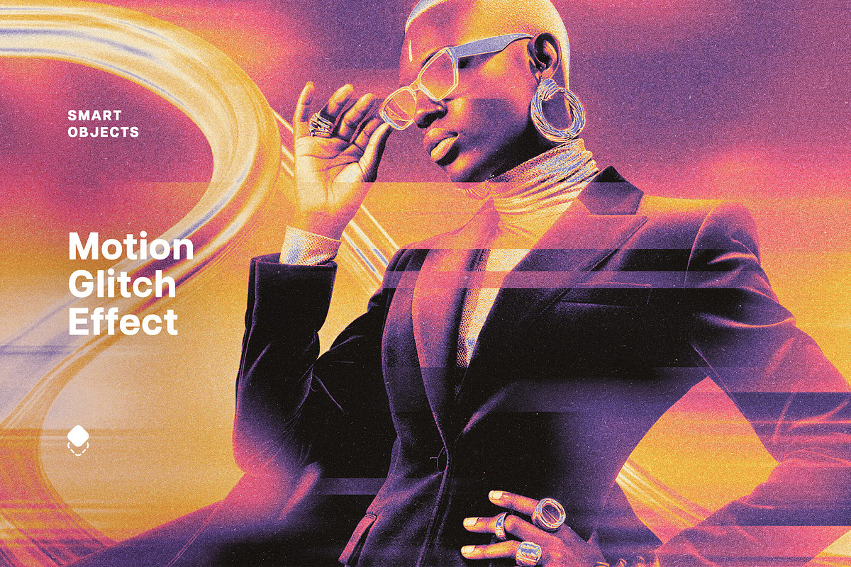 Motion Glitch Photo Effect, a Layer Style Add-On by Design Squad