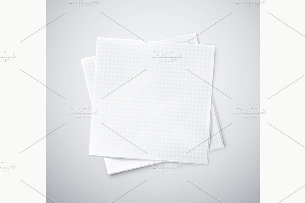 Two Napkins, an Object Graphic by Elymas