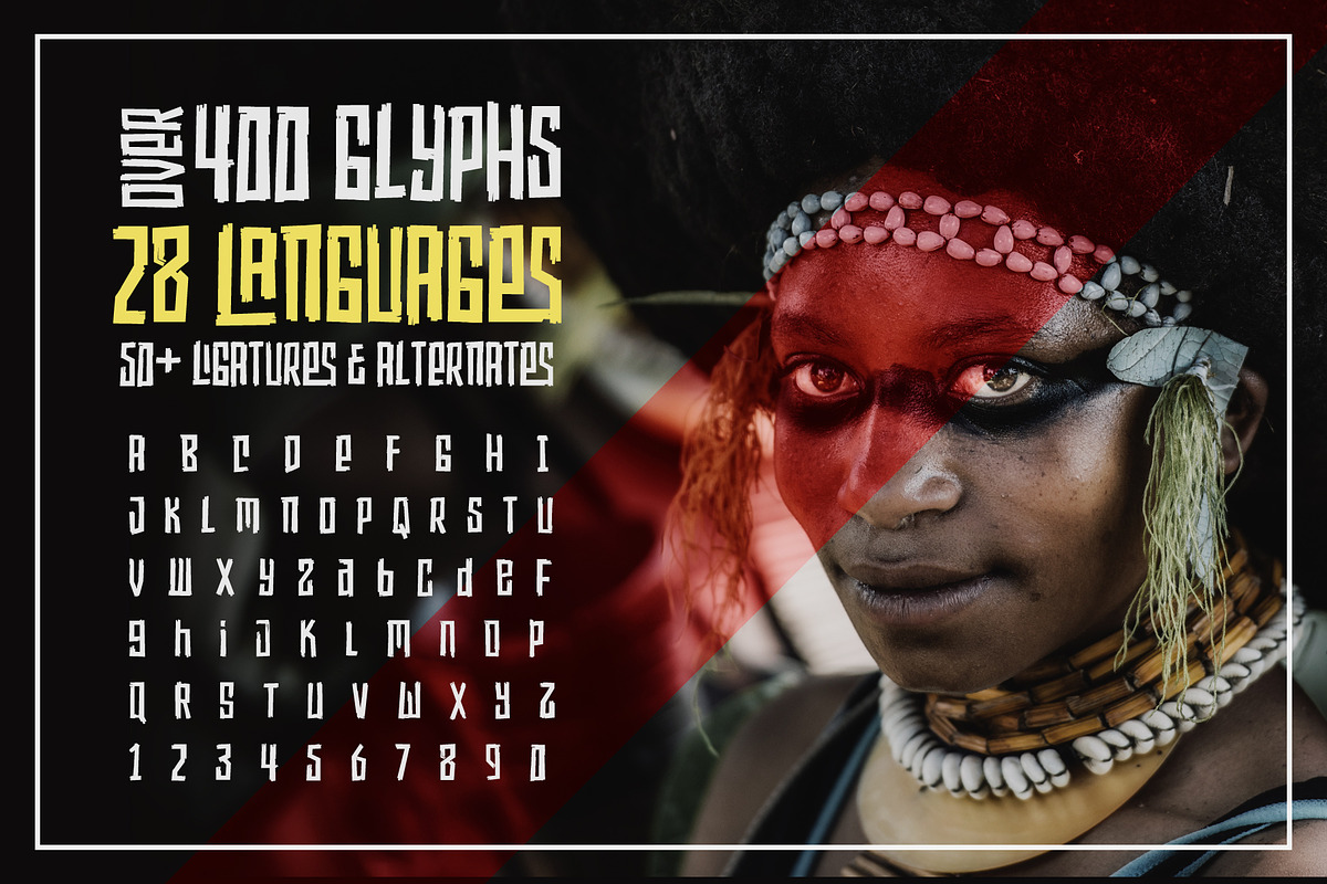 Afolkalips, a Sans Serif Font by Arterfak Project