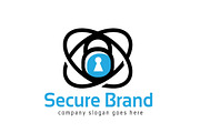 Secure Brand Logo | Branding & Logo Templates ~ Creative Market