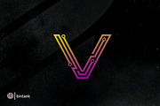 V Tech Logo, a Branding & Logo Template by Bintank Studio