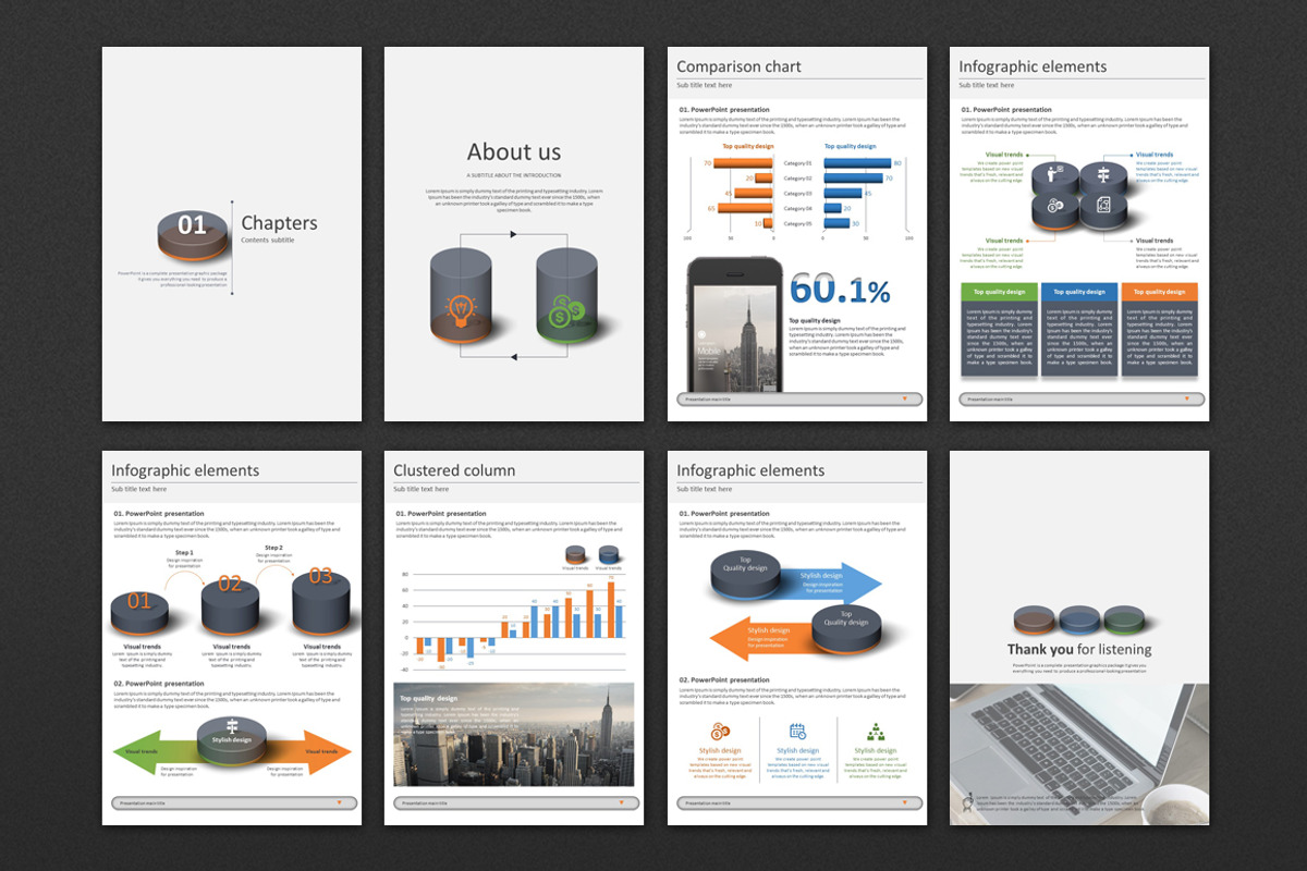 Smart Work Vertical PPT, a Presentation Template by GoodPello