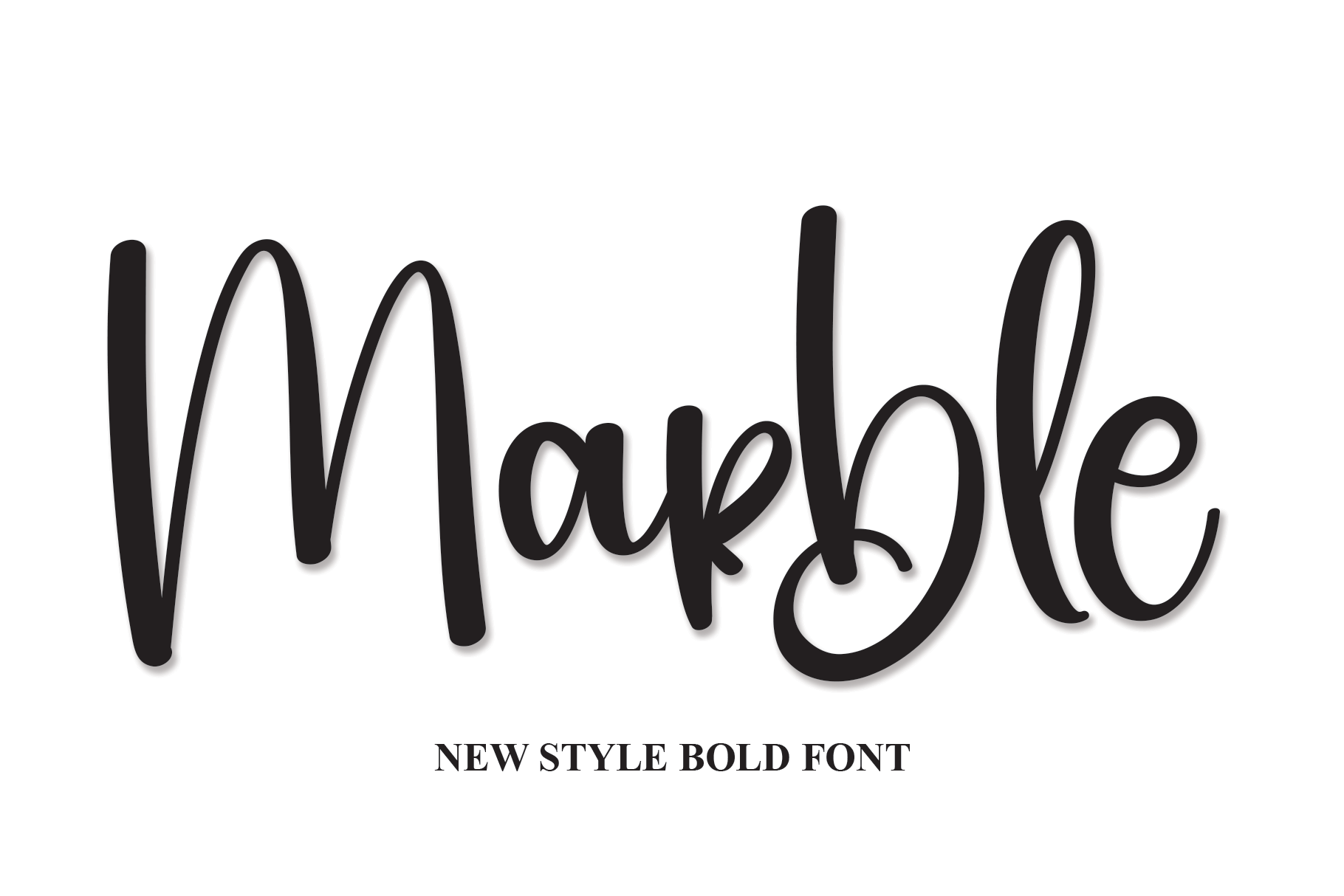 Marble | Script Font, a Script Font by Scratchones