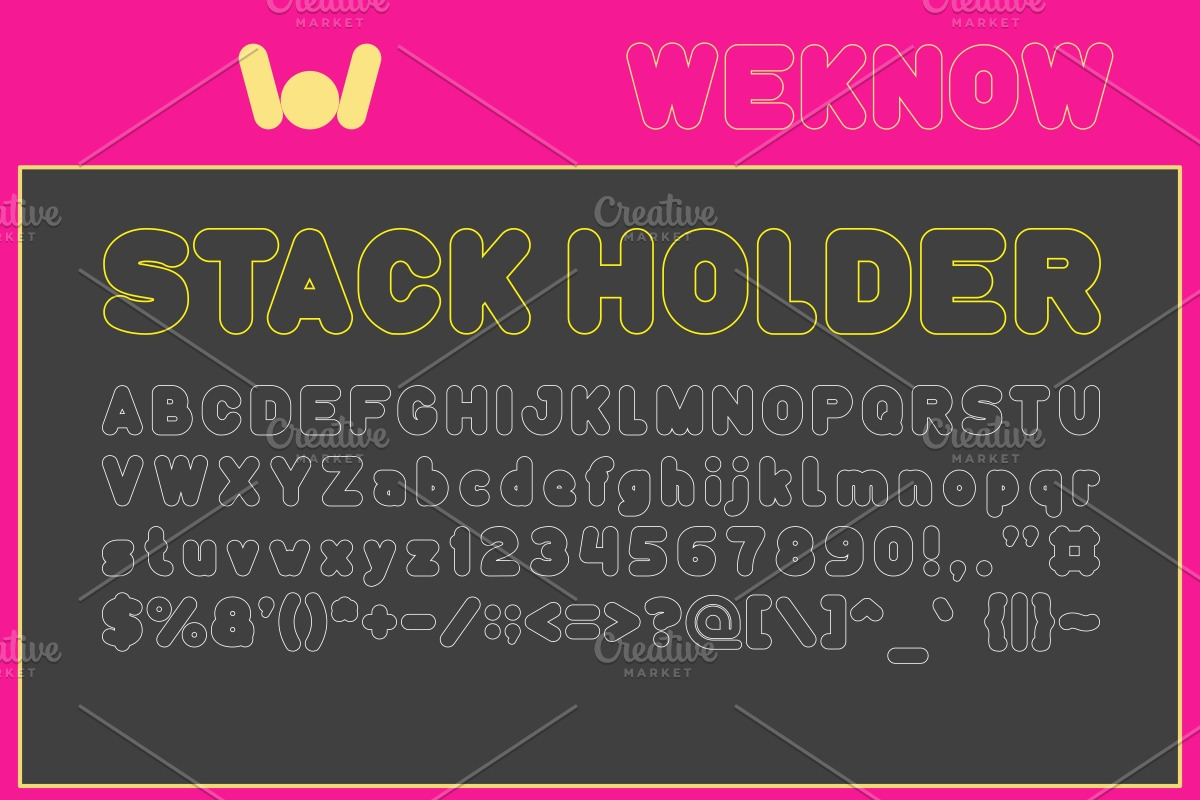 funny and cute font