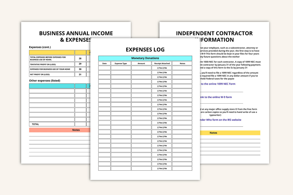 Tax Binder