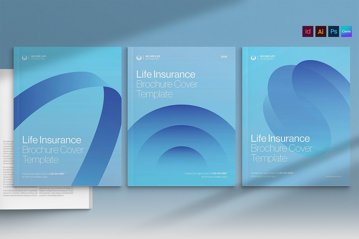 Corporate Brochure / Report Cover Te, a Brochure Template by BrandPacks