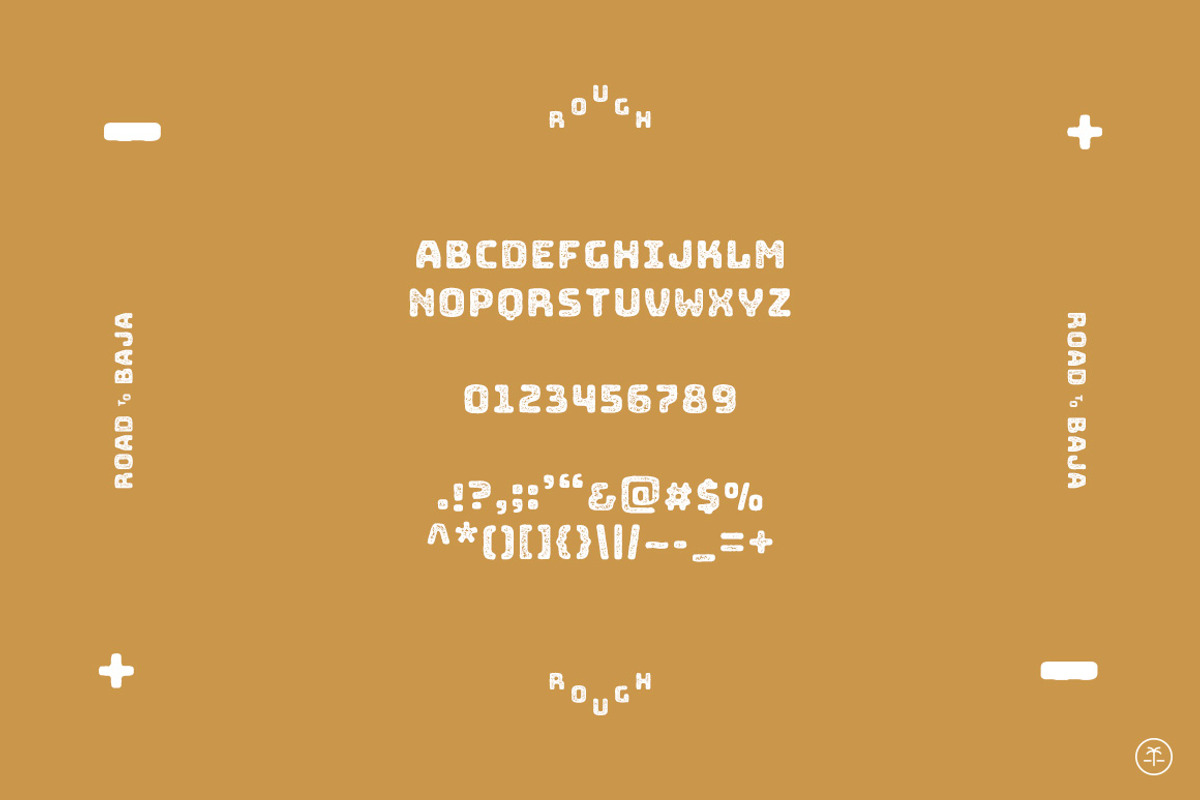 Road to Baja - Simple Display Font, a Font by Spring Break Jake