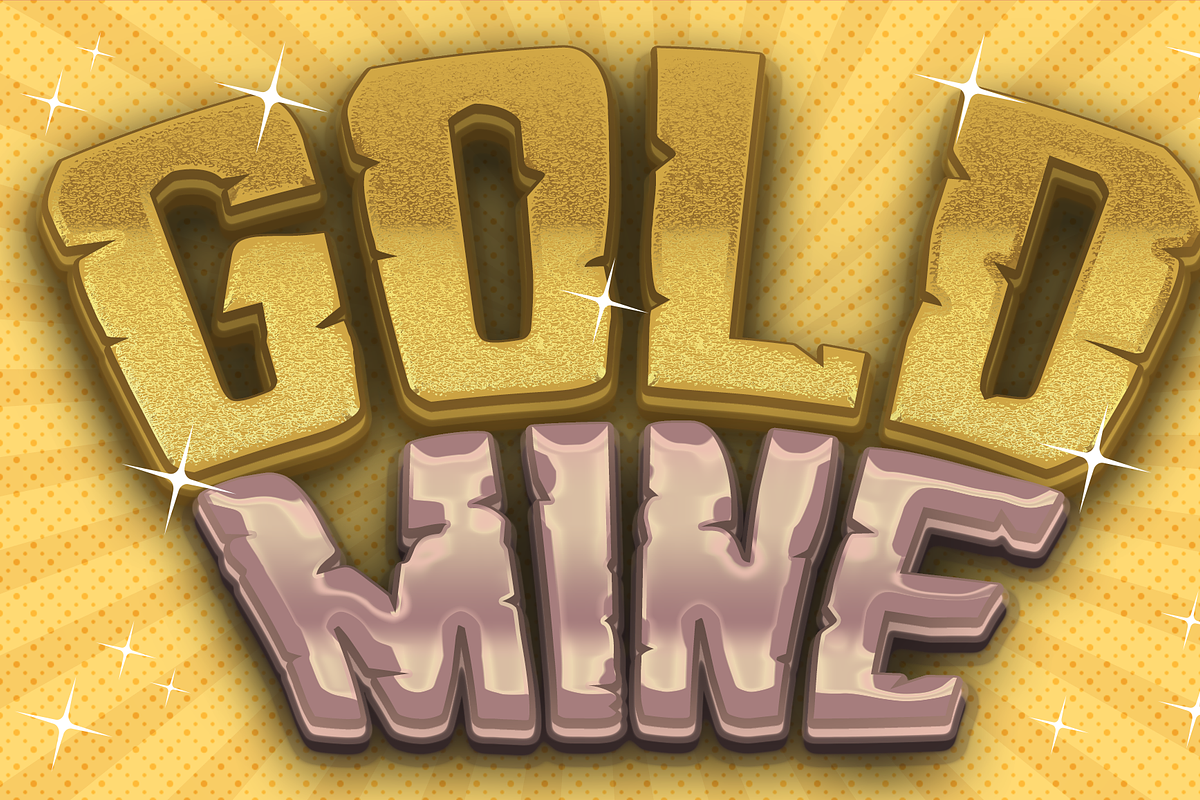 Game Logo Text Effect Styles Bundle, a Layer Style Add-On by DesignFathoms