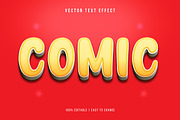 3D Comic Text Effect Editable | Layer Styles ~ Creative Market