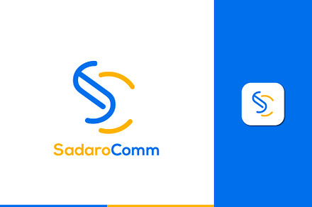 SC Abstract Logo Design. | Branding & Logo Templates ~ Creative Market