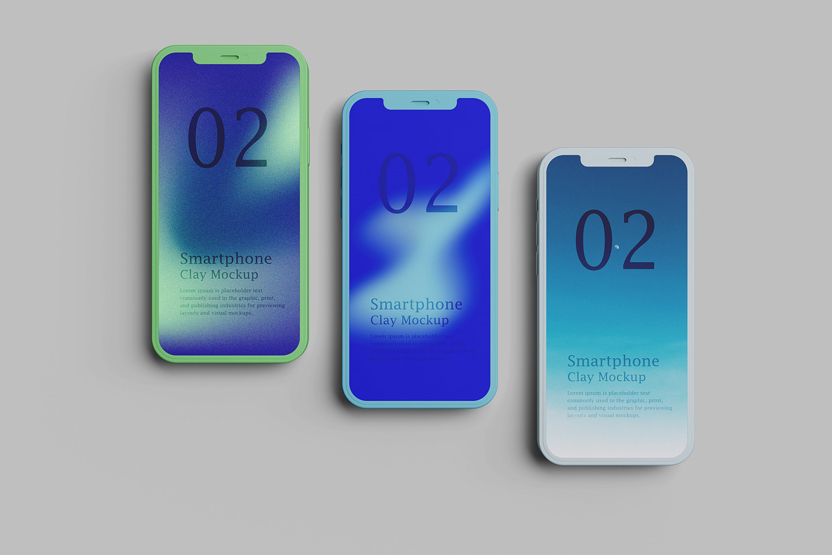 iPhone Clay Mockup, an iPhone Mockup by Ataku Design | Creative Market