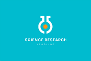 Science research logo., a Branding & Logo Template by Anton Akhmatov