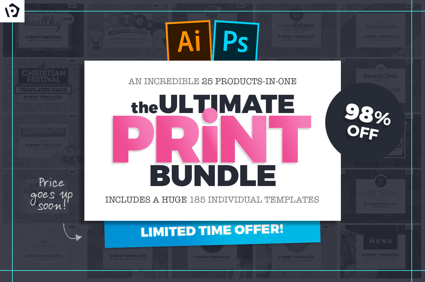 The Ultimate Print Templates Bundle, a Flyer Template by BrandPacks