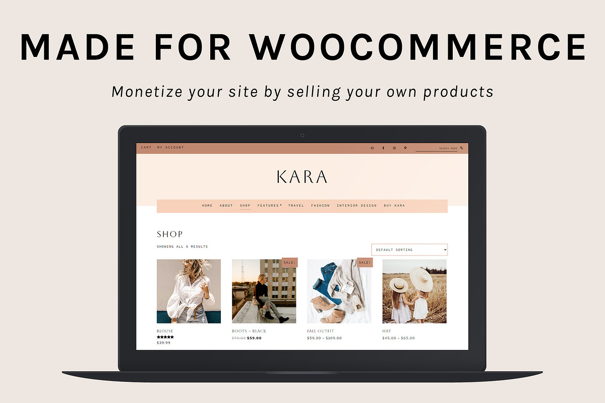 Kara Theme • Genesis Child Theme, a WordPress Template by Code + Coconut