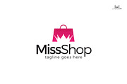 Miss Shop Logo, a Branding & Logo Template by LogoLabs