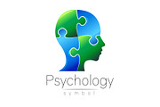 Modern logo of Psychology, a Branding & Logo Template by Wittmann