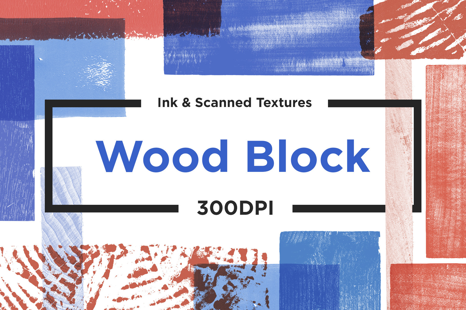 Wood Block Textures, a Texture Graphic by Fox & Bear