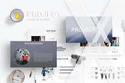 Project X - Google Slides Template, a Presentation Template by AQR Studio