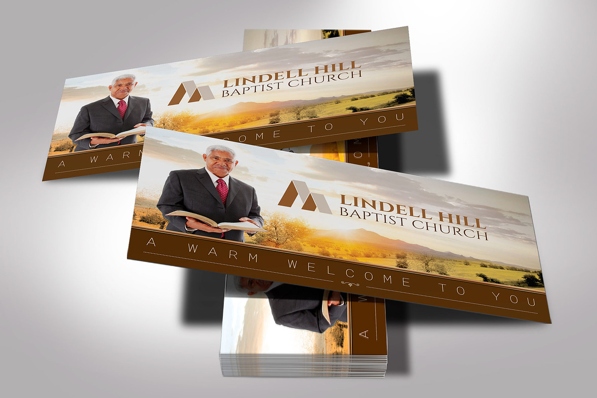Visitor Connect Card Canva Template