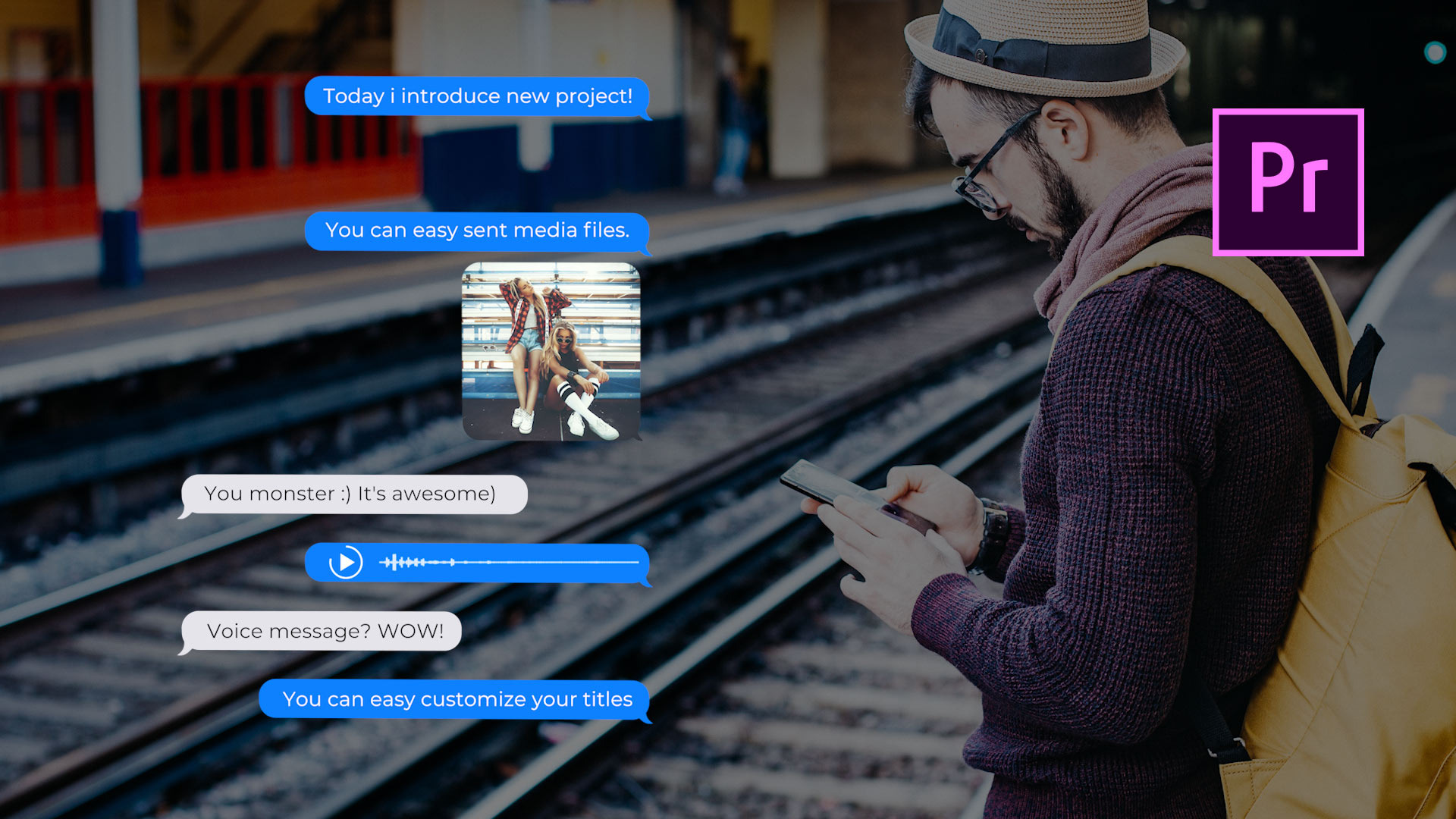 iOS and Android Messages, a Templates & Theme by mdlabdesign
