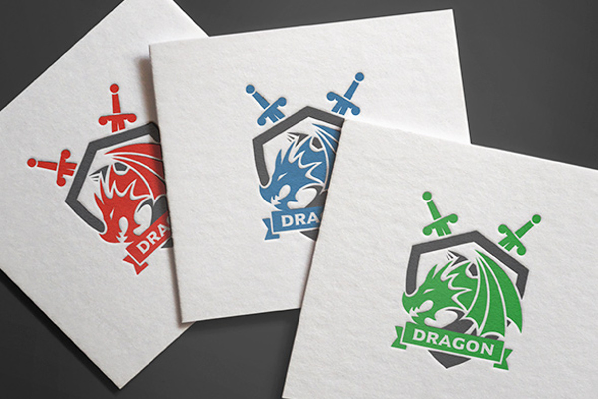 Dragon Force Logo, a Branding & Logo Template by WheelieMonkey