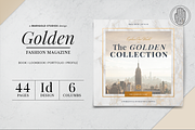 GOLDEN | Magazine, a Magazine Template by Marigold Studios