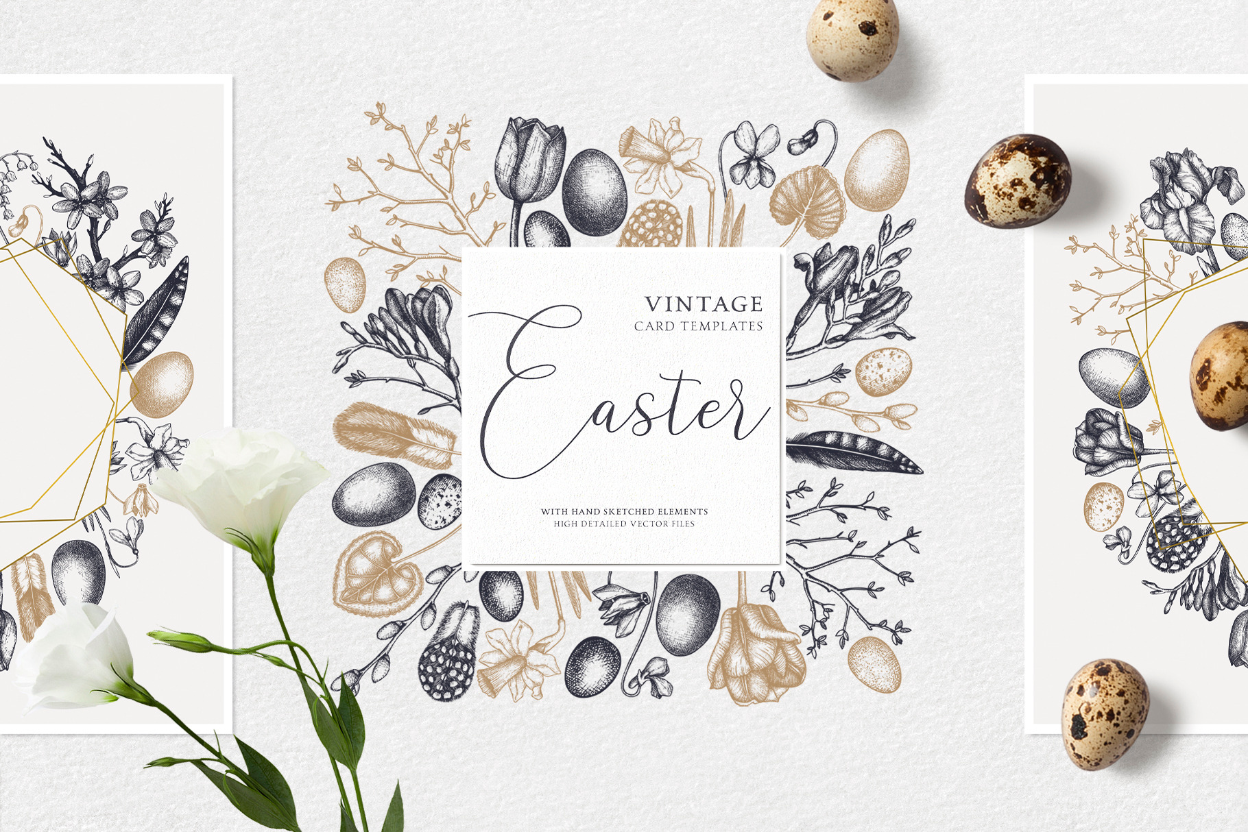 Easter Cards Templates Collection, a Card Template by Yevheniia