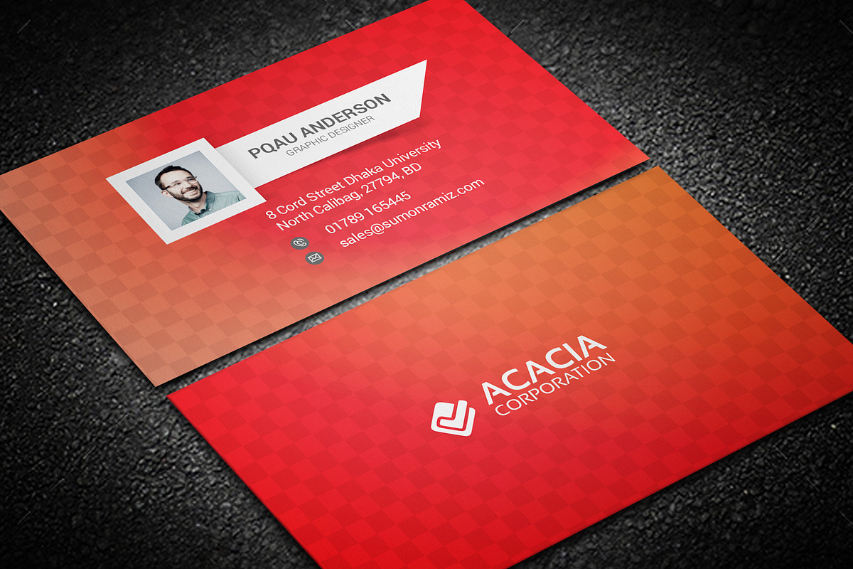 Aj Business Card, a Business Card Template by DesignGhar