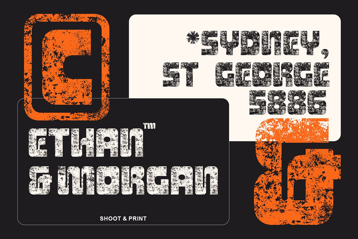 CS Randy Stamp, a Sans Serif Font by Craft Supply Co.