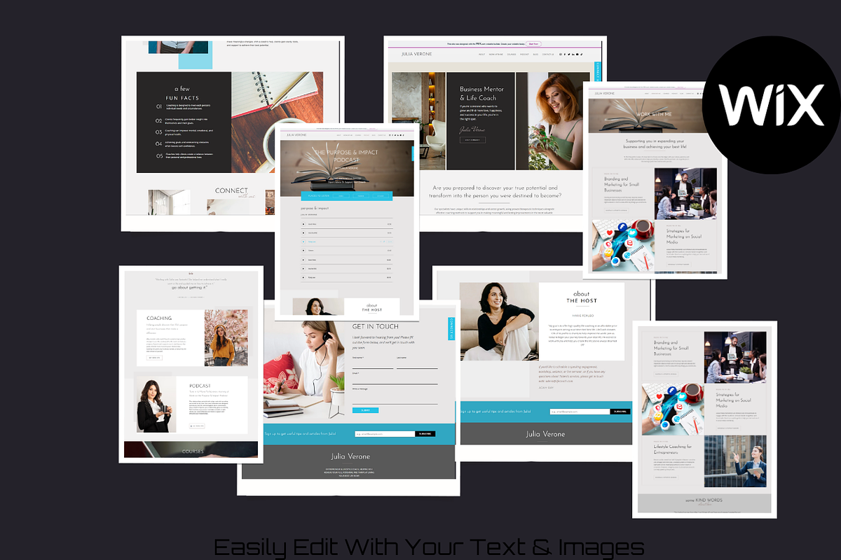 Wix Website Template Photography