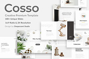 Cosso Minimal Project Powerpoint Tem, a Presentation Template by One ...