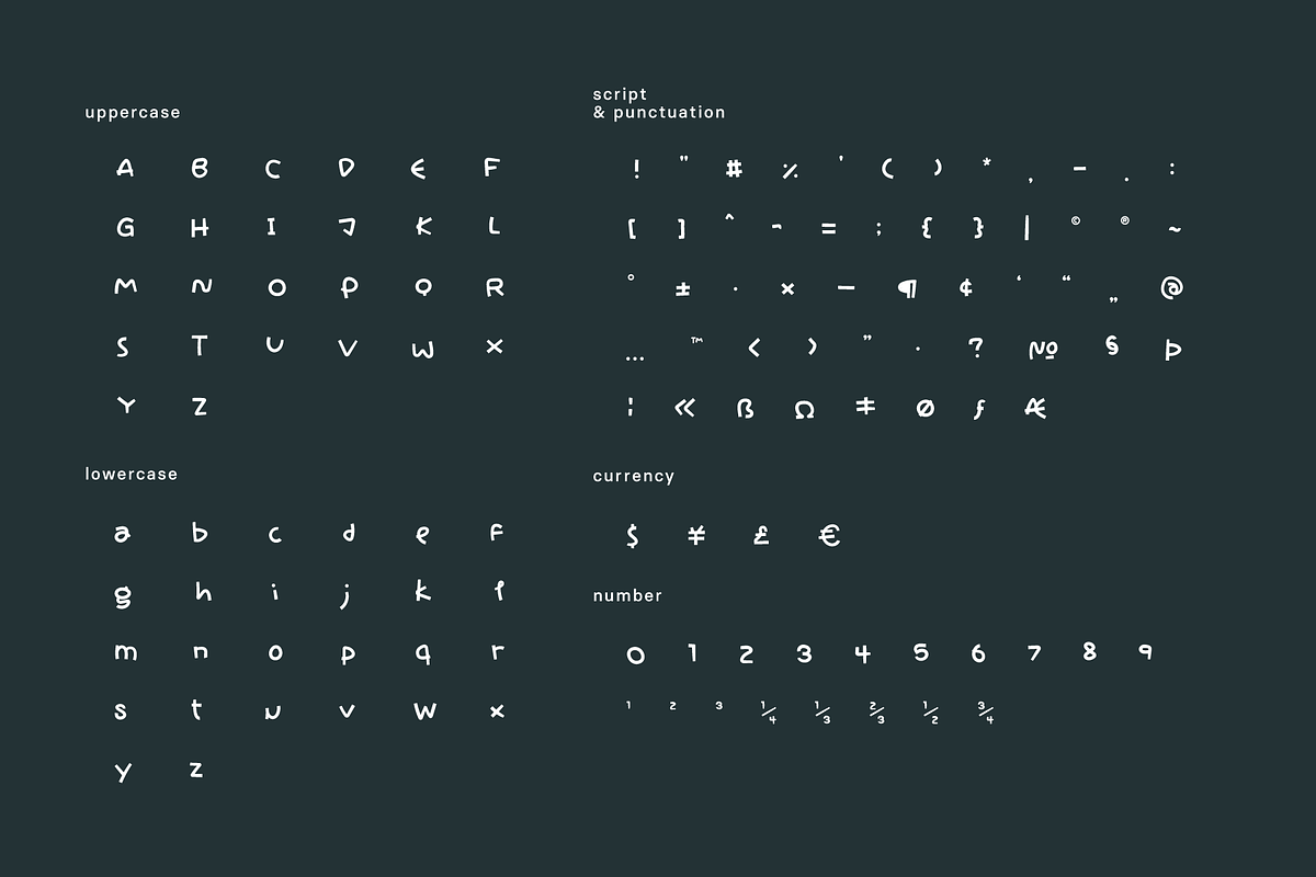 Pho Twice Font, a Handwritten Font by baqoos | Creative Market