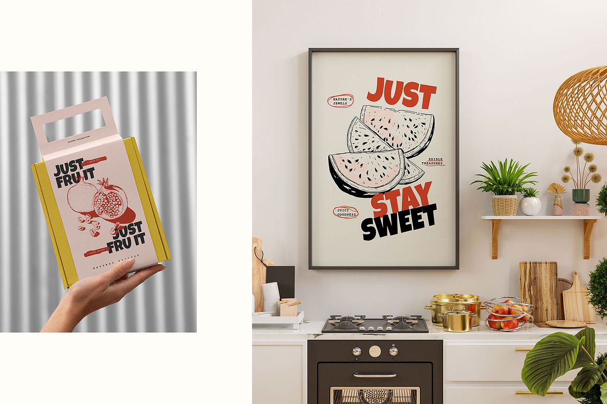 Summer Fruits Poster Builder
