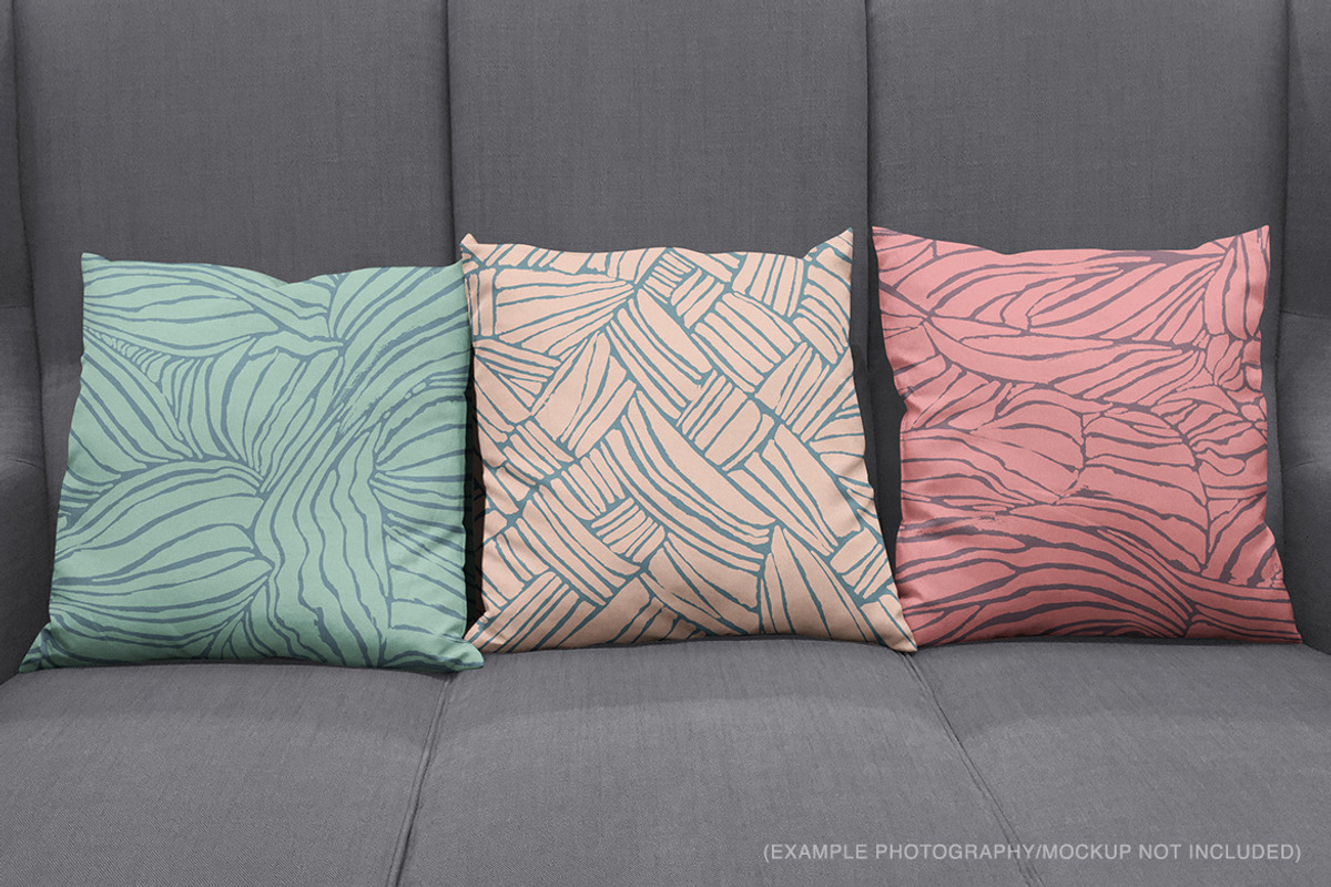 Vector Hand Painted Patterns, a Texture Graphic by GhostlyPixels
