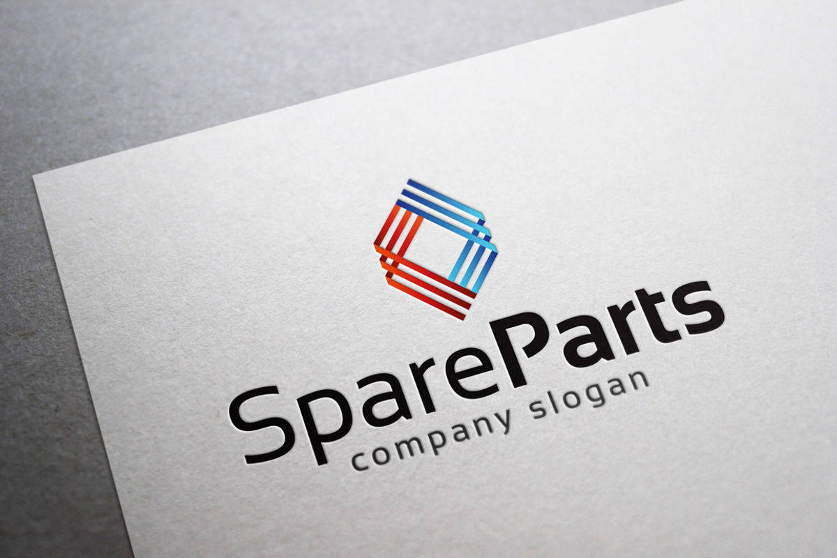 Spare Parts Logo, a Branding & Logo Template by EmilGuseinov | Creative ...