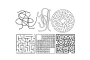 Vector mazes templates, a Graphic by Bunny's Little Shop