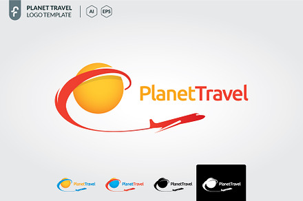 Travel App Logo | Branding & Logo Templates ~ Creative Market