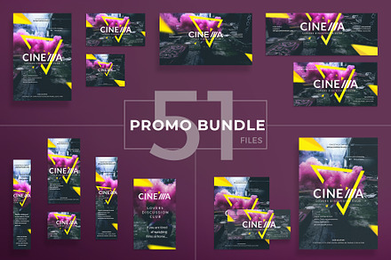 Promo Bundle | Pool Party, a Poster Template by Amber Graphics