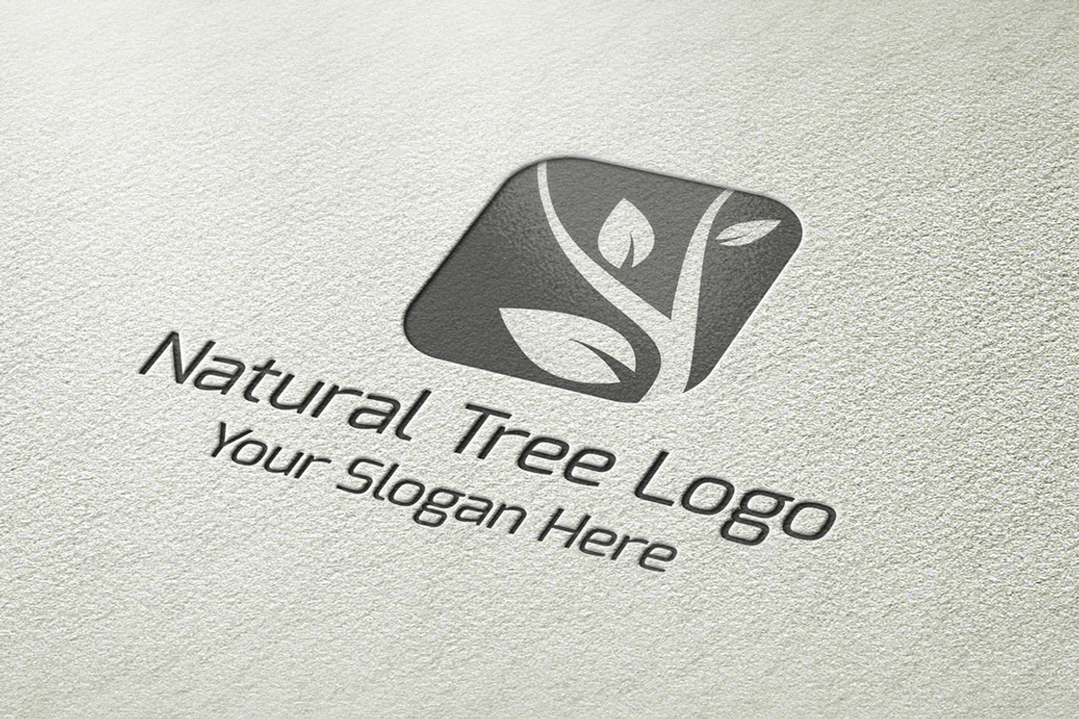 Natural Tree Logo, a Branding & Logo Template by BdThemes