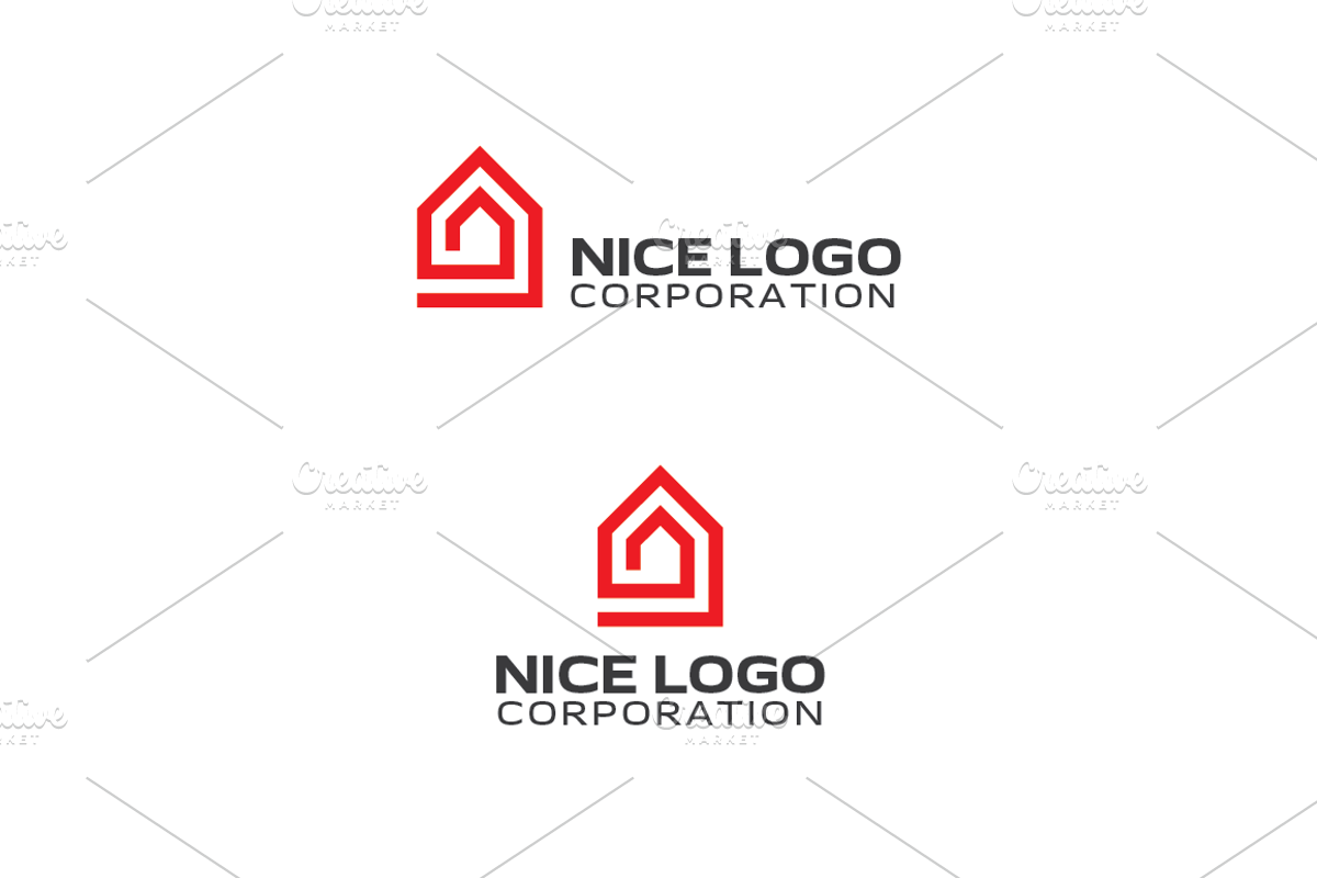 home inside the house logo, a Branding & Logo Template by Indigo ...