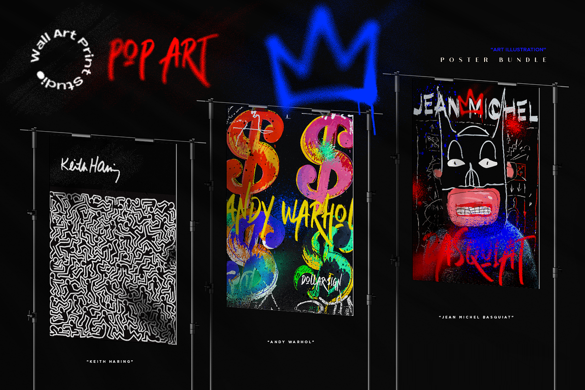 Wall Art Print, Poster Bundle, Artwork