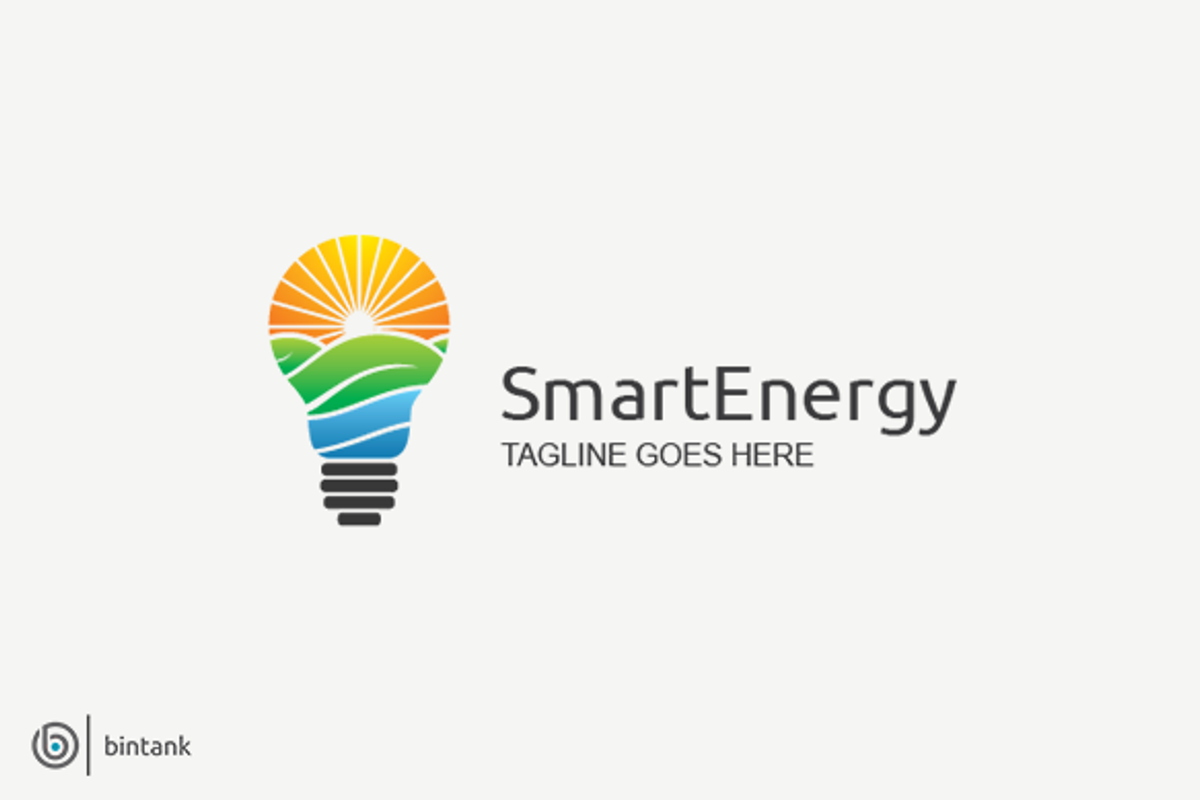 Smart Energy Logo, a Branding & Logo Template by Bintank Studio