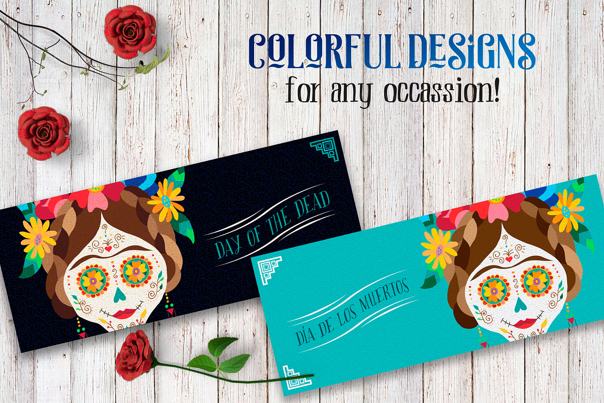 Day of the Dead - Skull Collection, a Graphic by Cienpies Design