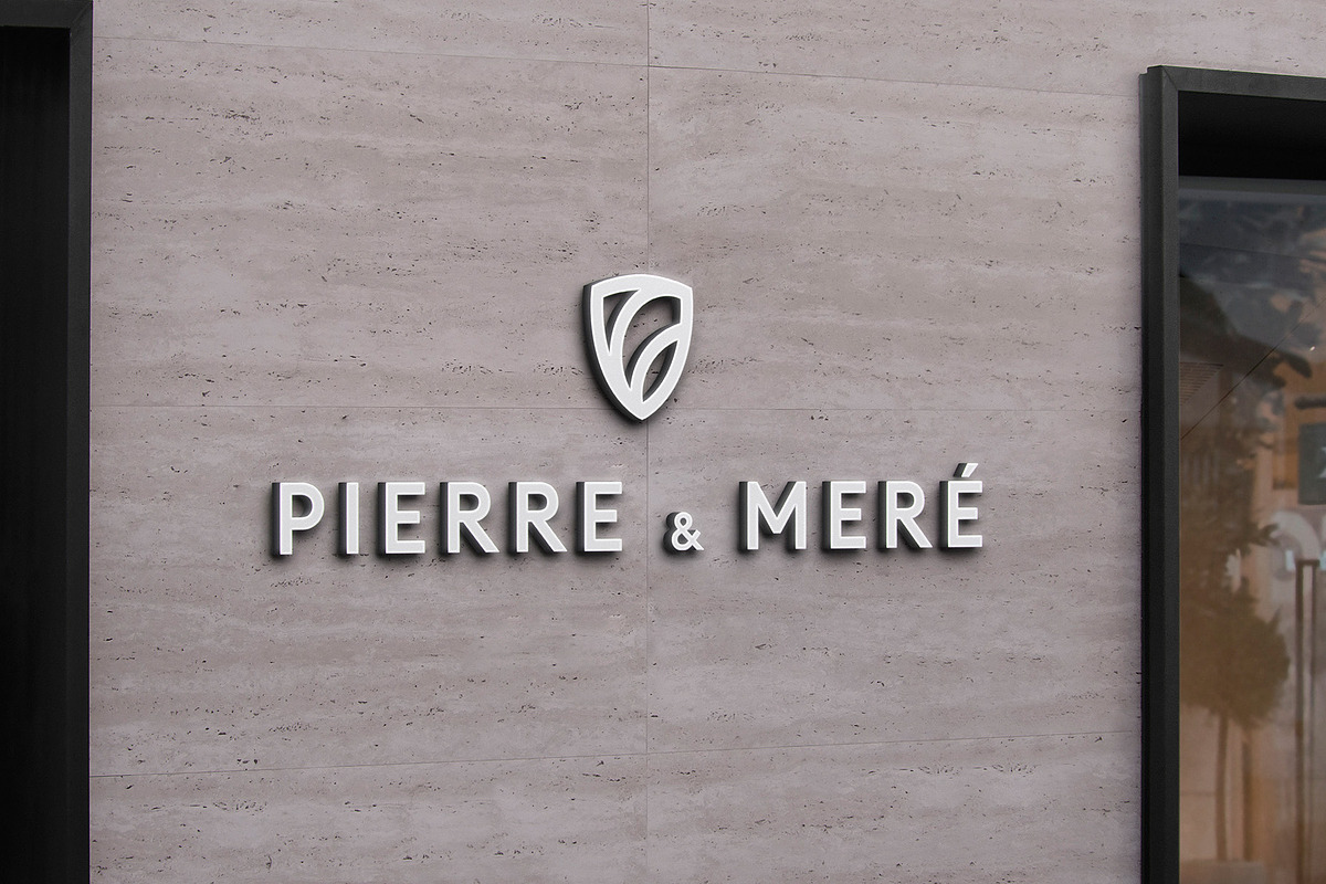 Logo Mockup Luxury Facade 3D Sign, a Product Mockup by Asylab