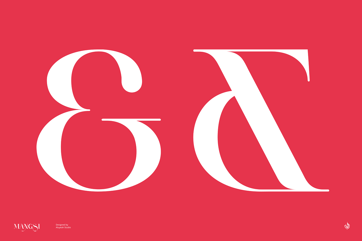 Mangsi | Inked DIsplay Typeface