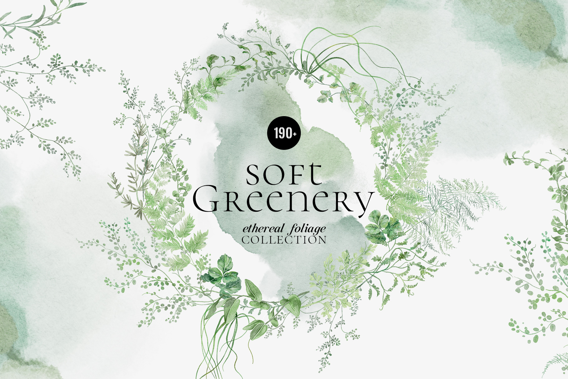 Soft Greenery ethereal foliage, an Illustration by SunnyAfternoons ...