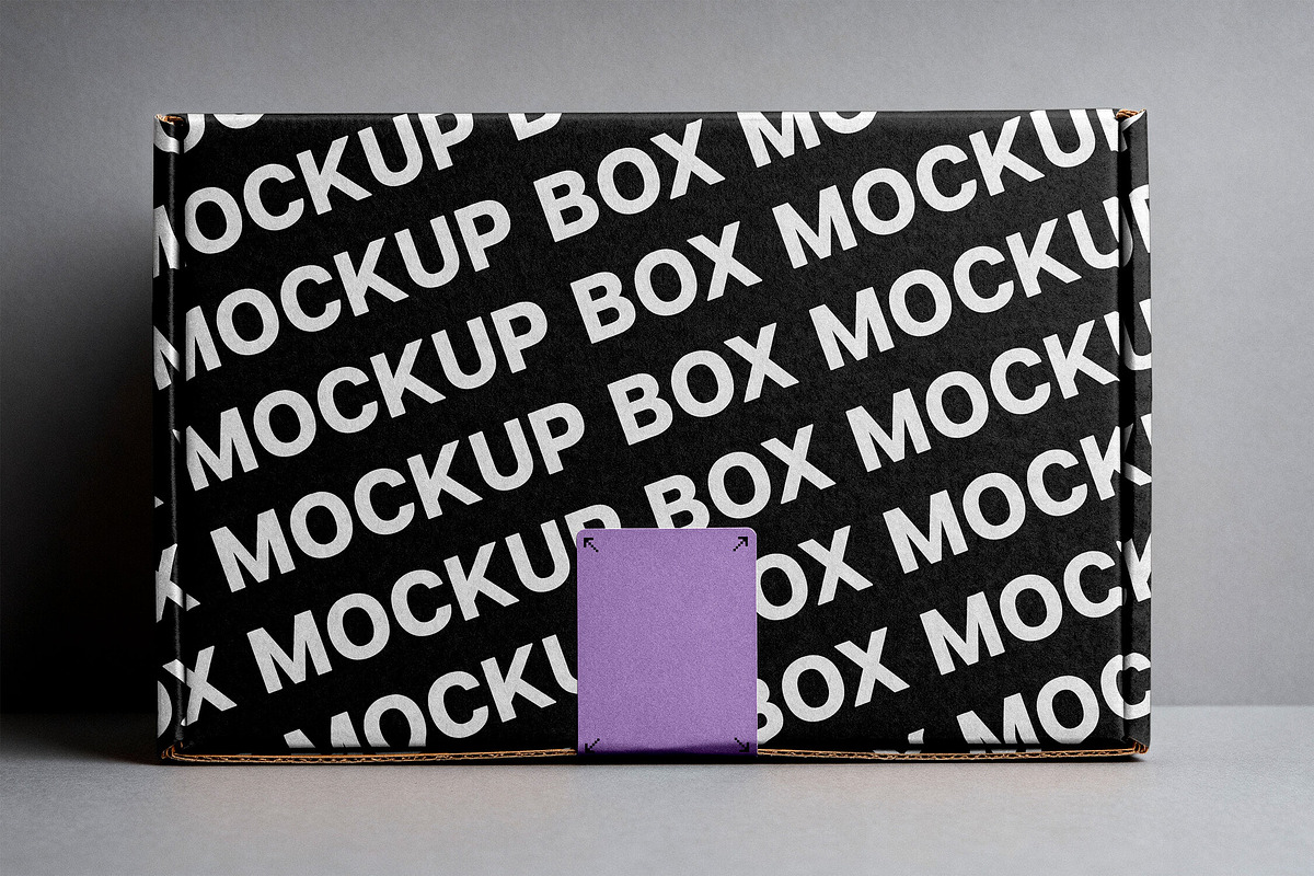 Shipping Box Mockup, a Packaging Mockup by Design Squad