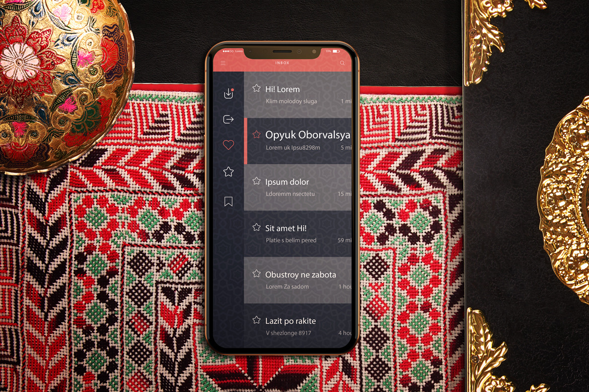 Arabic iPhone X Mockup | iPhone Mockups ~ Creative Market